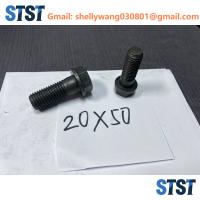 China Excavator & Bulldozer Undercarriage Replacement Part M20×50 Track Fasteners High Wear Resistant for sale
