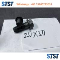 China Excavator & Bulldozer Undercarriage Replacement Part M20×50 Track Fasteners High Wear Resistant for sale