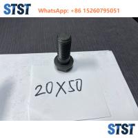 China Excavator & Bulldozer Undercarriage Replacement Part M20×50 Track Fasteners High Wear Resistant for sale