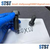 China Excavator & Bulldozer Undercarriage Replacement Part M20×50 Track Fasteners High Wear Resistant for sale