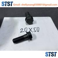 China Excavator & Bulldozer Undercarriage Replacement Part M20×50 Track Fasteners High Wear Resistant for sale