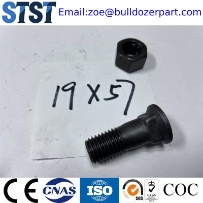 China Low Maintenance Requirements M19x57mm Bolts And Nuts For Excavator & Bulldozer Undercarriage Parts for sale