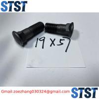 China Low Maintenance Requirements M19x57mm Bolts And Nuts For Excavator & Bulldozer Undercarriage Parts for sale