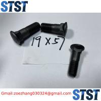 China Low Maintenance Requirements M19x57mm Bolts And Nuts For Excavator & Bulldozer Undercarriage Parts for sale