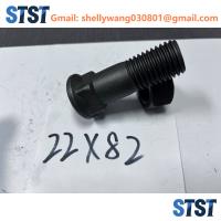 China High Tensile Track Bolts And Nuts M22×82 Track Fasteners Undercarriage Bolts for sale