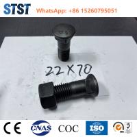 China Heavy Duty Excavator Or Bulldozer Undercarriage Parts M22×70 Track Bolt And Nut for sale