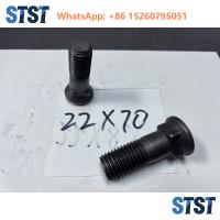 China Heavy Duty Excavator Or Bulldozer Undercarriage Parts M22×70 Track Bolt And Nut for sale