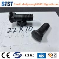 China High Wear Resistant M22×70 Track Fasteners For Excavator Or Bulldozer Track Link Assy for sale