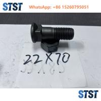 China High Wear Resistant M22×70 Track Fasteners For Excavator Or Bulldozer Track Link Assy for sale
