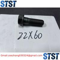 China Strong Clamping Force And Anti Loosening M22x60mm Track Fasteners For Excavator & Bulldozer for sale