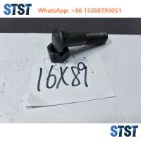 China High Tensile And Corrosion Resistant M16×89 Track Bolts And Nuts For Excavator Or Bulldozer for sale