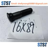 China High Tensile And Corrosion Resistant M16×89 Track Bolts And Nuts For Excavator Or Bulldozer for sale