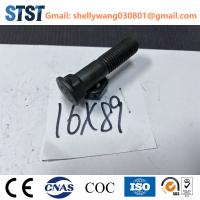 China Heavy Duty Excavator Undercarriage Replacement Part Track Fasteners M16×89 for sale