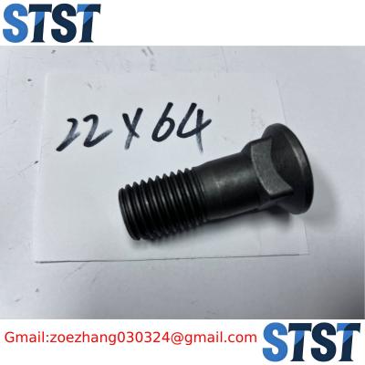 China M22x64mm Excavator Fasteners For Excavator & Undercarriage Bulldozer Track Parts for sale