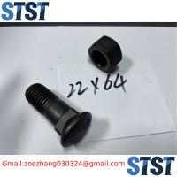 China M22x64mm Excavator Fasteners For Excavator & Undercarriage Bulldozer Track Parts for sale
