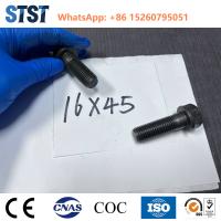 China Heavy Duty Track Bolts And Nuts M16×45 For Excavator Or Bulldozer  Forged Alloy Steel for sale