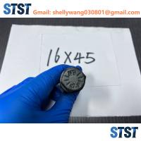 China Heavy Duty Track Bolts And Nuts M16×45 For Excavator Or Bulldozer  Forged Alloy Steel for sale