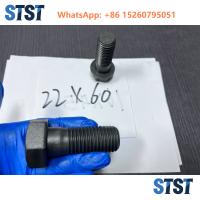 China Heavy Load Capacity Excavator Undercarriage Parts M22×60 Replacement Track Fasteners for sale