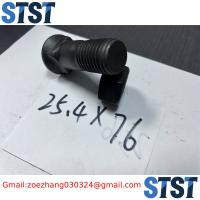 China M25.4x76 Track Bolts And Nuts For Excavator & Bulldozer Accessories for sale
