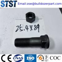China Mining Grade Fastening Bulldozer Undercarriage Parts Heavy Impact Endurance M25.4x89 Excavator Track Bolts for sale