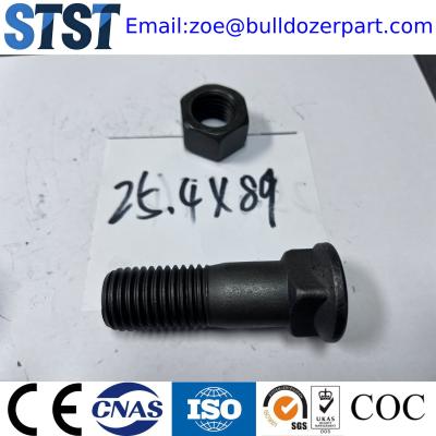 China Mining Grade Fastening Bulldozer Undercarriage Parts Heavy Impact Endurance M25.4x89 Excavator Track Bolts for sale