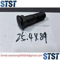 China Abrasion Tolerant Surface M25.4x89 Track Bolts And Nuts Track Fasteners for sale