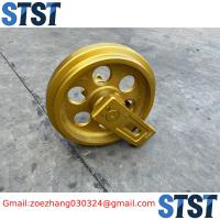 China Balanced Radial Load Capacity And Precision Ground Raceway EC55 Excavator Idler Undercarriage front idler for sale