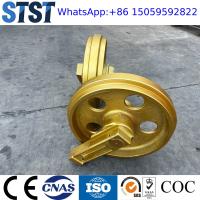 China Reduced Edge Wear & Stable Chain Engagement Idler Undercarriage PC100 Guide Wheel for sale