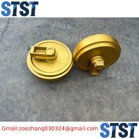 China PC200 Excavator Front Idler High Strength Steel Construction And Precision Forged Wheel Body for sale