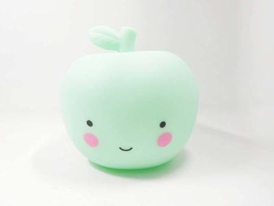 China New Design Eco-Friendly Fruits Apple shape LED Flashing Night Light for Decoration for sale