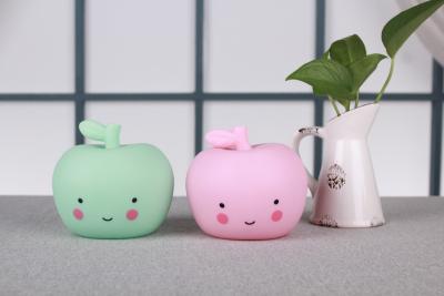 China New design LED Fruit apple Night Light Lamp/Flashing baby room Lamp toy for sale