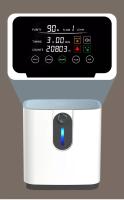 China Adjustable AMONOY Portable O2 Concentrator Low Noise Home 1 - 5L for sale
