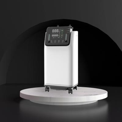 China Oxygen Breathing Machine 10L/Min Dual Flow Adjustable English Version for sale