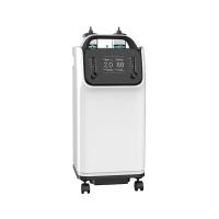 China 8 Liter Medical Oxygen Concentrator With Handle And Nebulizer Dual Flow for sale