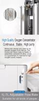 China Small Portable 2 Litre Oxygen Concentrator Generator 7kg for sale