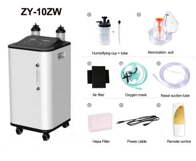 China Amonoy 10 L O2 Machine Portable Medical Oxygen Generator For Home for sale
