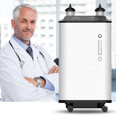 China 95% Medical Portable O2 Concentrator 10 Lpm For 2 Person 10L for sale