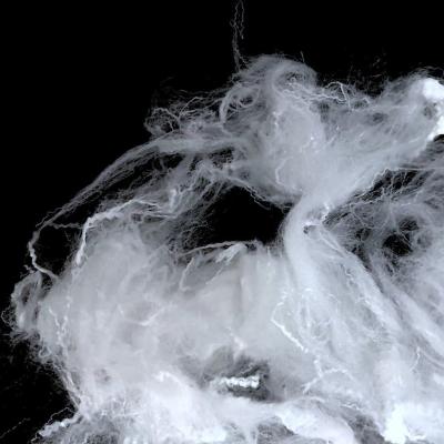 China Low Crimp Raw Polyester Staple Fiber , Non Siliconized Poly Staple Fiber for sale