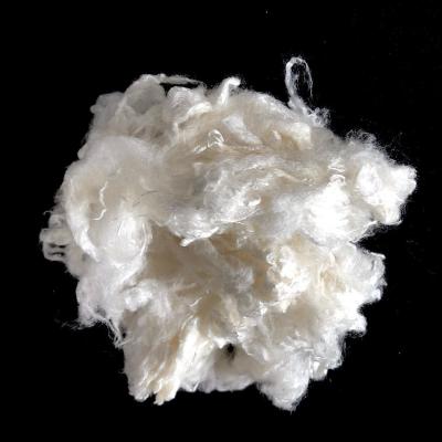 China Raw White Viscose Staple Fiber Flame Retardant 5D 64mm Super A Grade for sale