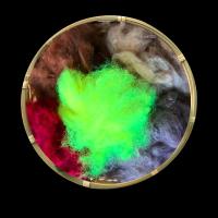 China Environmental Protection Dope Dyed Polyester Staple Fiber Non Siliconized For Spinning for sale