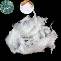China Antibacterial Raw White Stuffing Polyester Staple Fiber 38mm Length for sale