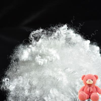 China Semi Virgin Non Siliconized Polyester Hollowfibre 15D×32mm With Warmth Retention Property for sale