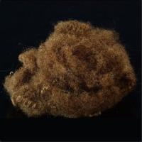 China Polyester Full Dull Dumbbell Dope Dyed Fiber 11.11 Dtex 64MM for sale