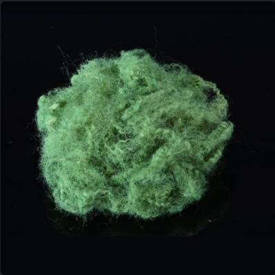 China Hollow Dope Dyed Regenerated Polyester Staple Fiber For Non Woven Fabric for sale