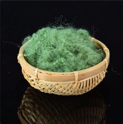 China Bright Dope Dyed Flat PSF Polyester Staple Fiber 3.88Detx 32mm for sale