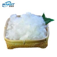 China 3D PET Chips Siliconized Padding Blankets Virgin Conjugate Fiber for sale