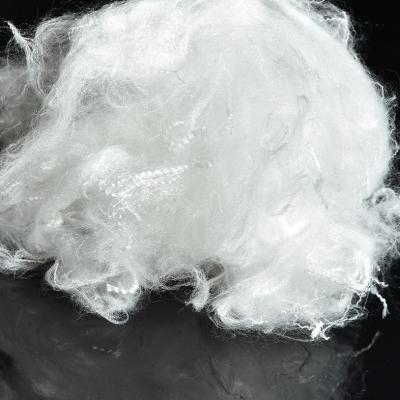 China Flame Retardant  1.5D 51mm Recycled Polyester Fiber for sale