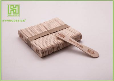 China Magnum Shape Wooden Icecream Spoons , Diy Ice Cream Stick Craft For Preschoolers for sale