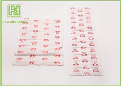 China 114mm Ice Cream Wooden Sticks In Bundle Packing No Chemicals / Toxins for sale