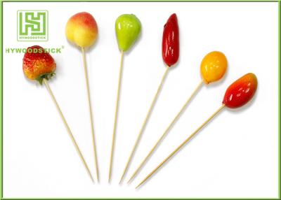 China Fruit Decorative Food Toothpicks New Style Christmas Fruit Skewers 15cm Size for sale